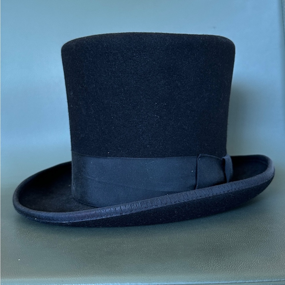 New York Hat Co. Mad Hatter Hat Black - Gem